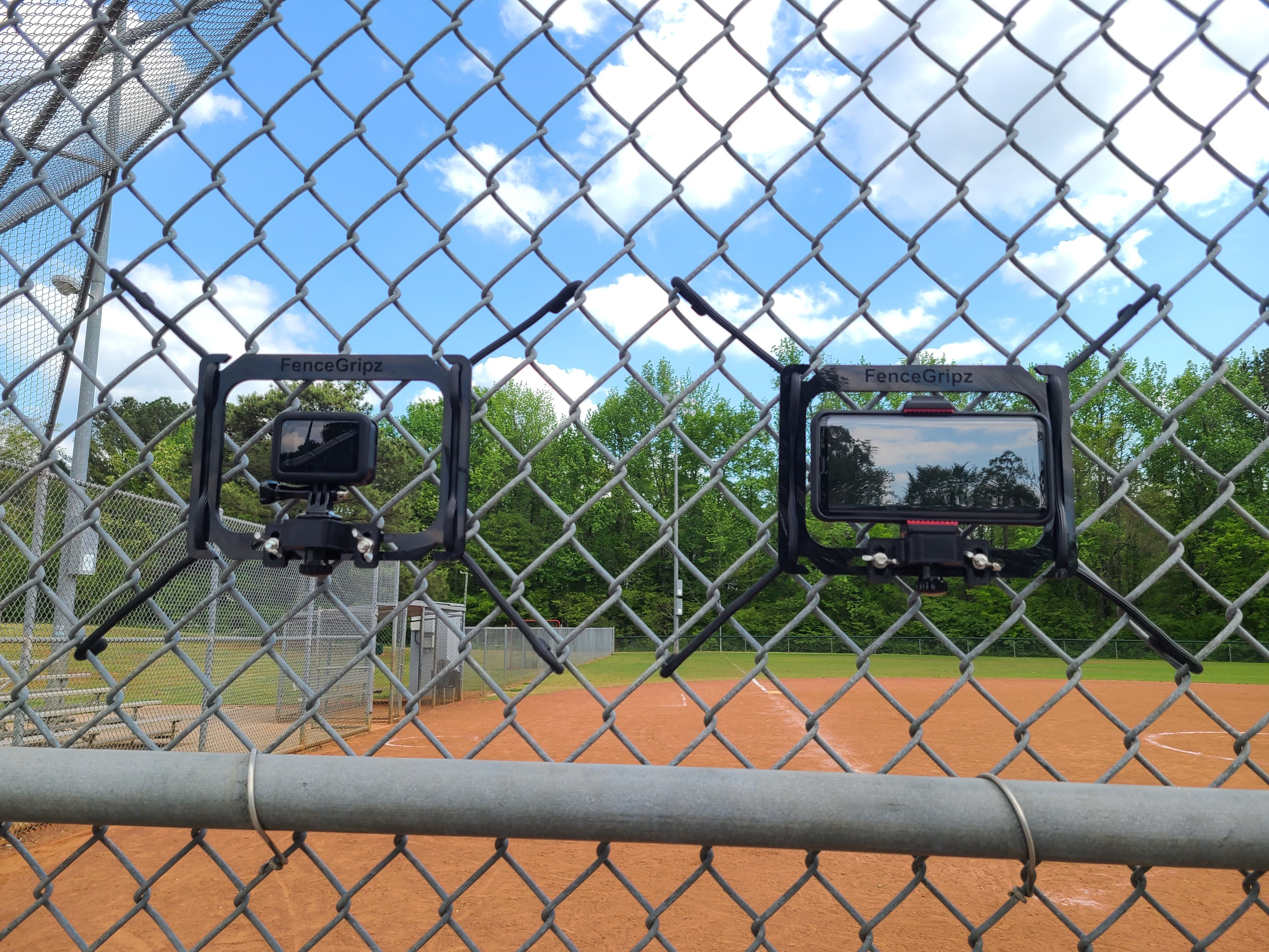 FenceGripz - Camera Fence Mount | Best GoPro and Phone Fence Mount